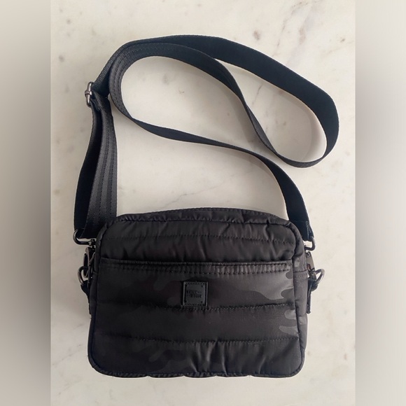 THINK ROYLN | Bags | Think Royln Puffer Dark Camo Crossbody Bag | Poshmark